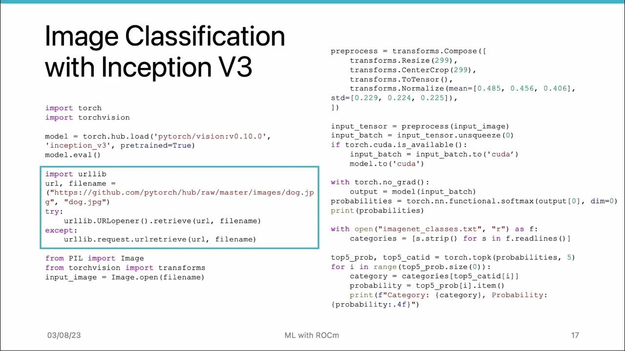 Amd Hip Tutorial 11 1 Pytorch On Rocm Youtube