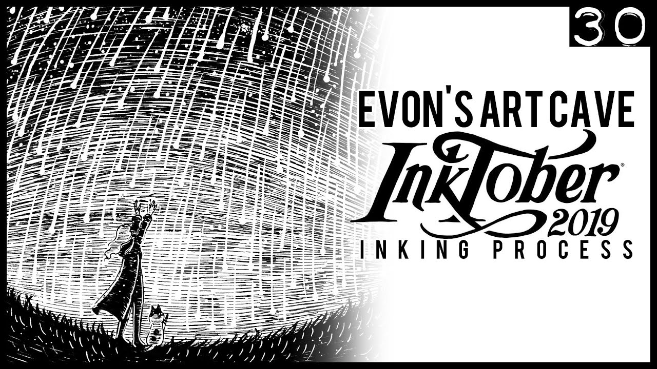 Inktober 2019 Day 30 Catch - YouTube