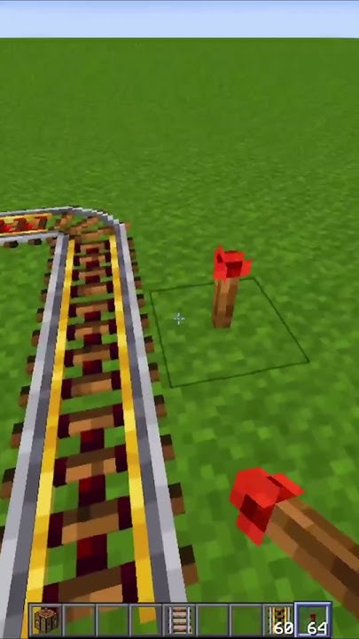 Como fazer Trilho elétrico (Powered Rail) - Minecraft 1.20.1 - YouTube