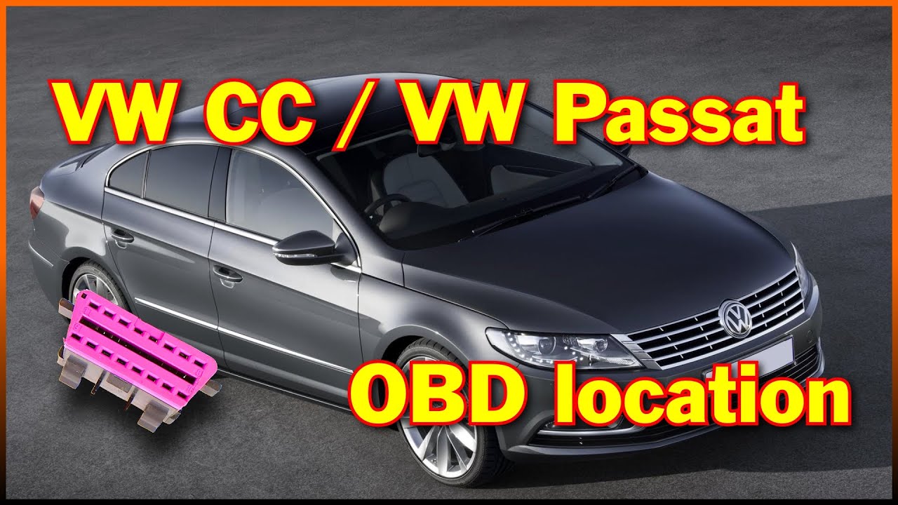 VW CC / VW Passat - OBD location - YouTube