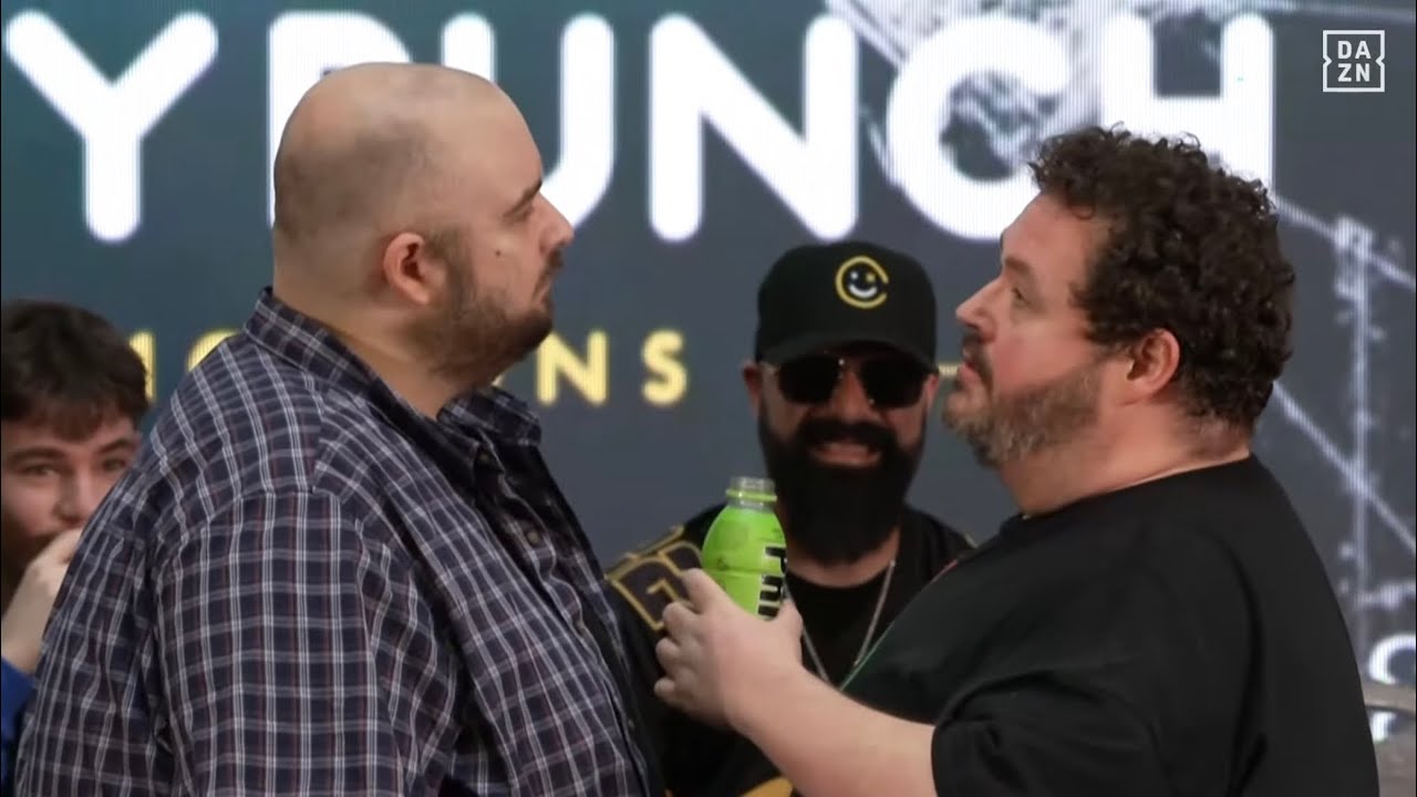 WingsOfRedemption vs Boogie2988 HEATED FACE OFF @ FIGHT CONFERENCE ...