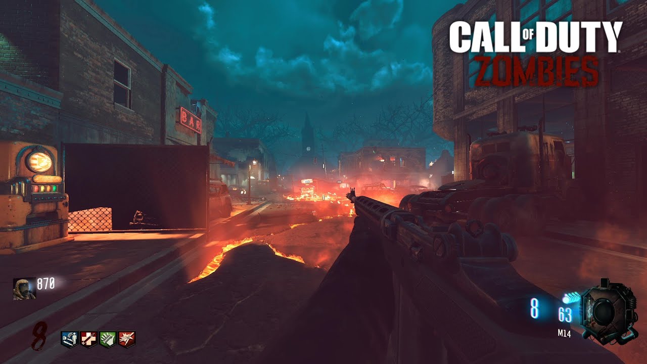TOWN REMASTERED Call of Duty Zombies - YouTube