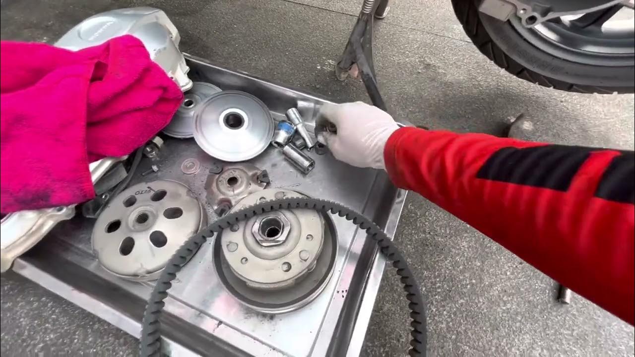 PCX 2019 ផ្លាសប្ដូរខ្សែពាន / គ្រាប់ឃ្លី - YouTube