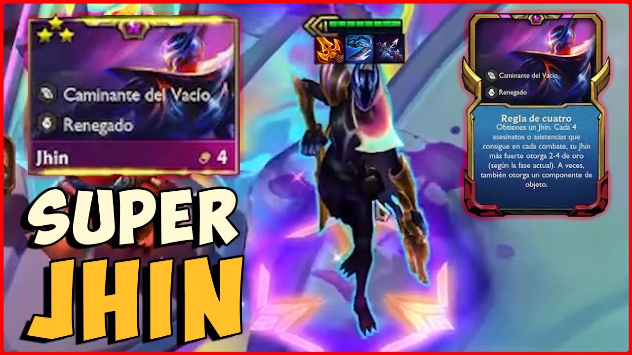 Super Jhin TFT SET 8.5 | Teamfight Tactics LOL Español - YouTube