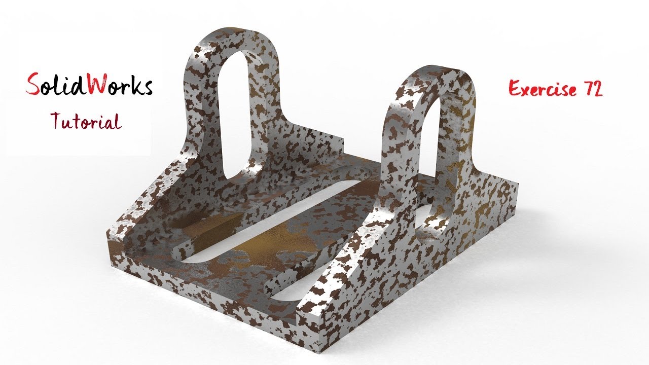 SolidWorks Tutorial for beginners Exercise 72 - YouTube