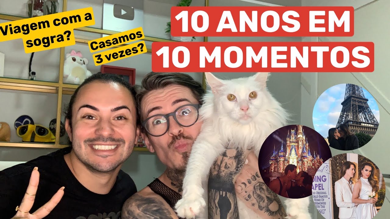 OS 10 MOMENTOS MAIS MARCANTES NA VIDA DO CASAL LUCAS RODRIGUES E ANDY ...