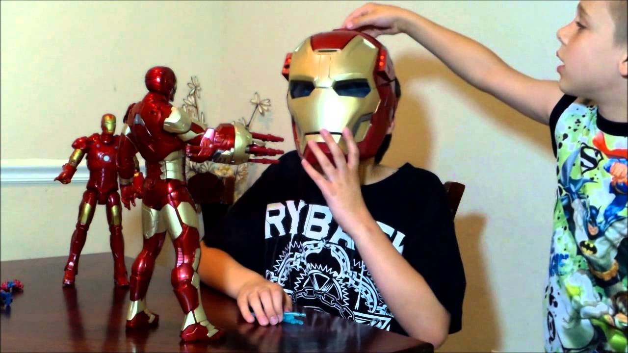 IRON MAN 3 TOYS, Autistic Kid Review - YouTube