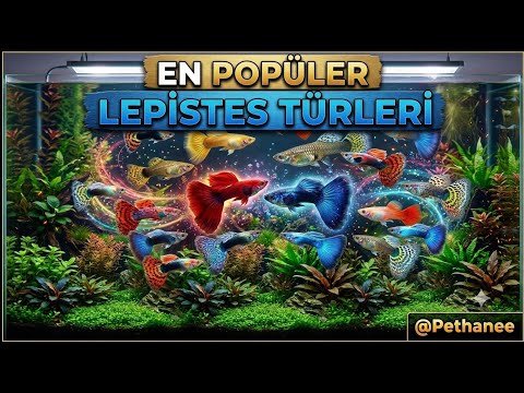 En Popüler Lepistes Türleri ve Varyeteleri (Hangi Türü Beslemelisiniz?)