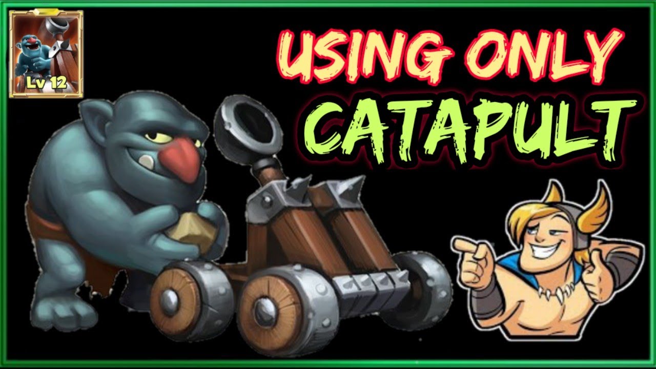 Castle Crush - Using Only Catapult! Challenge Video! - Castle Crush ...