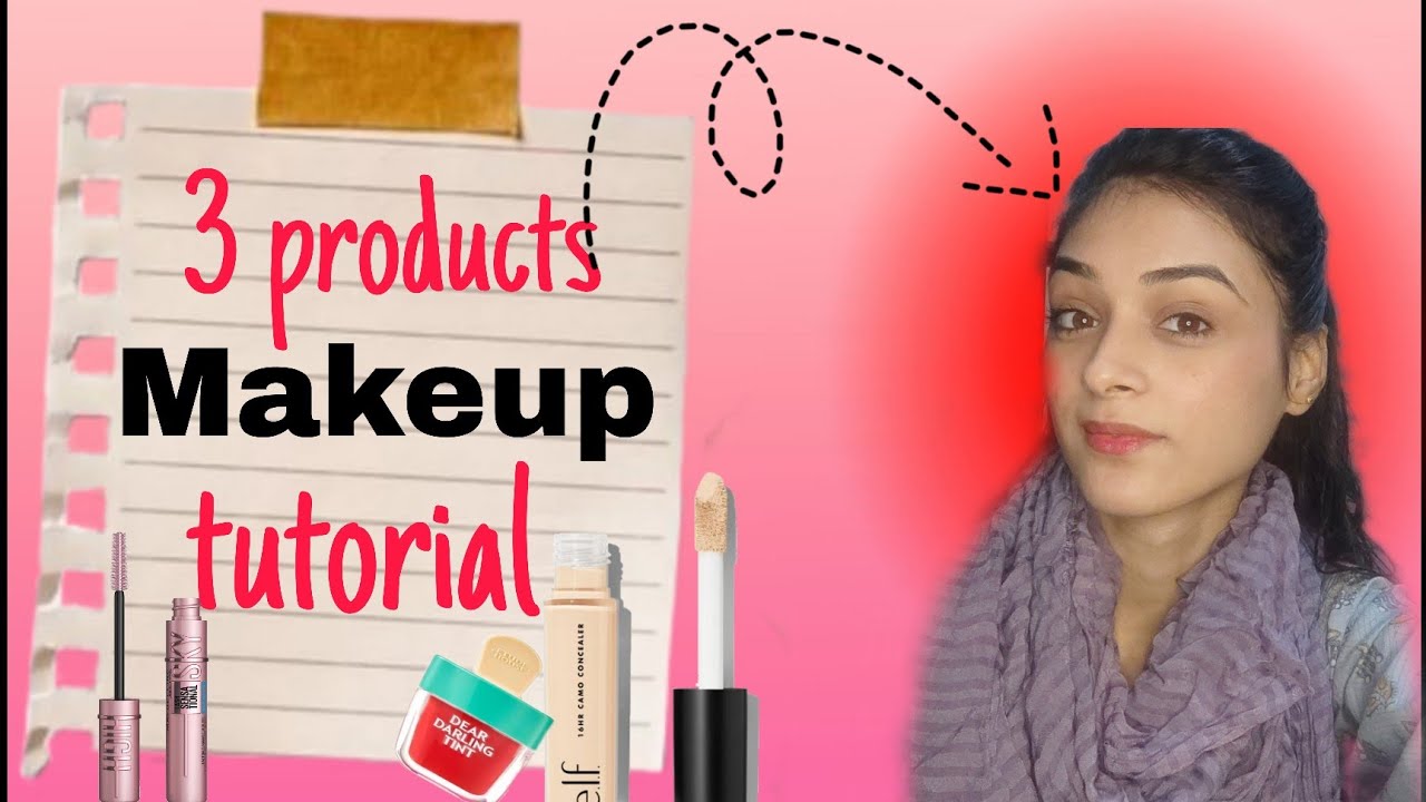 Everyday makeup for uni/college girls|3 product makeup tutorial for ...
