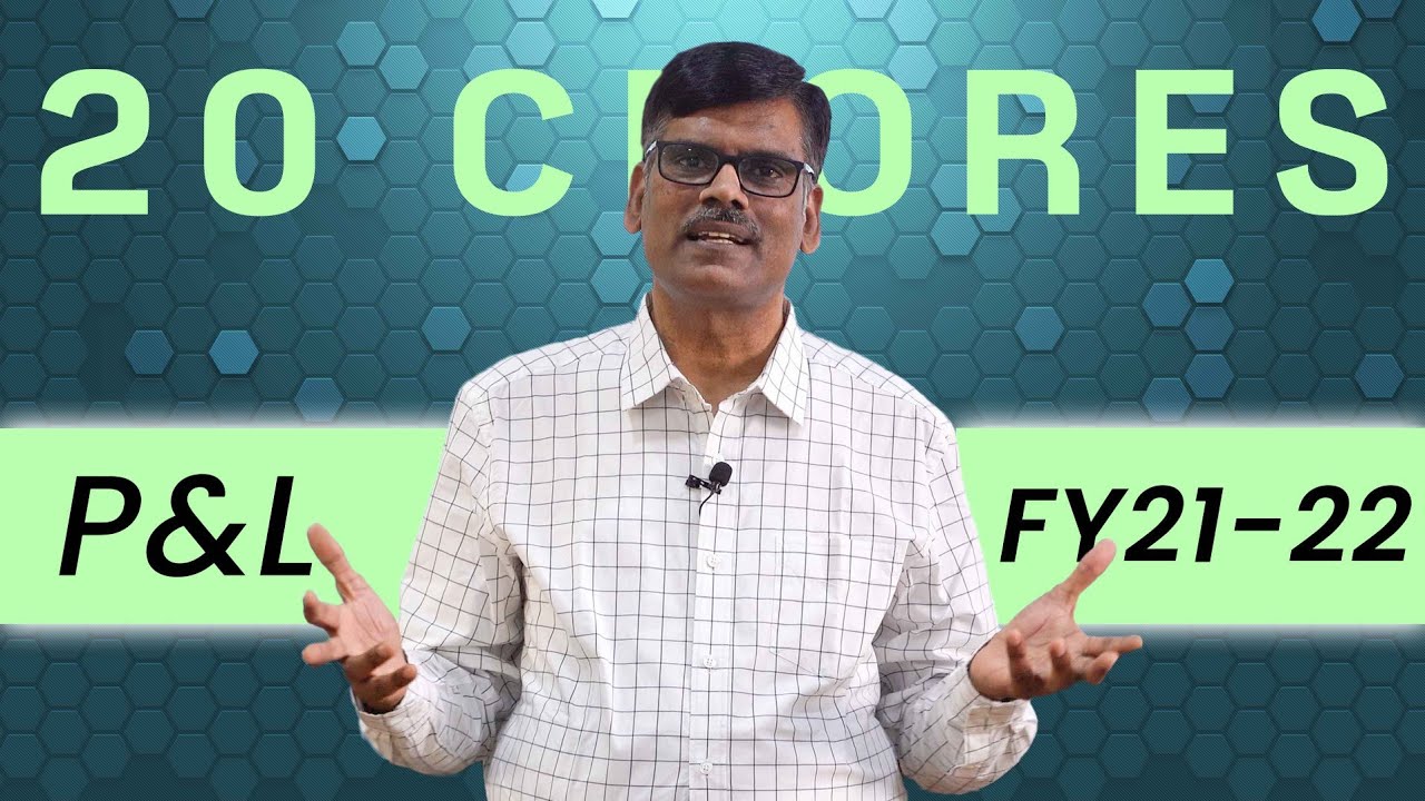 P R Sundar's FY21-22 P&L REPORT | Annual Performance Review! - YouTube