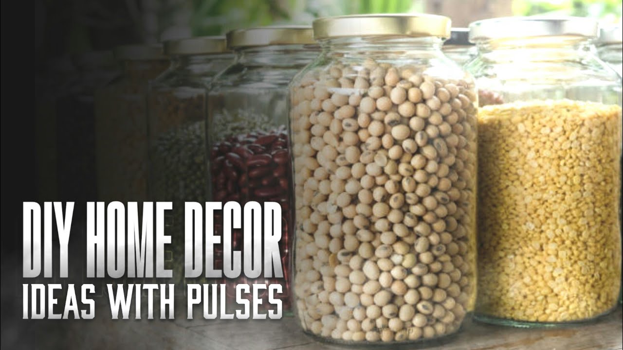 DIY Home Decor with Pulses - YouTube