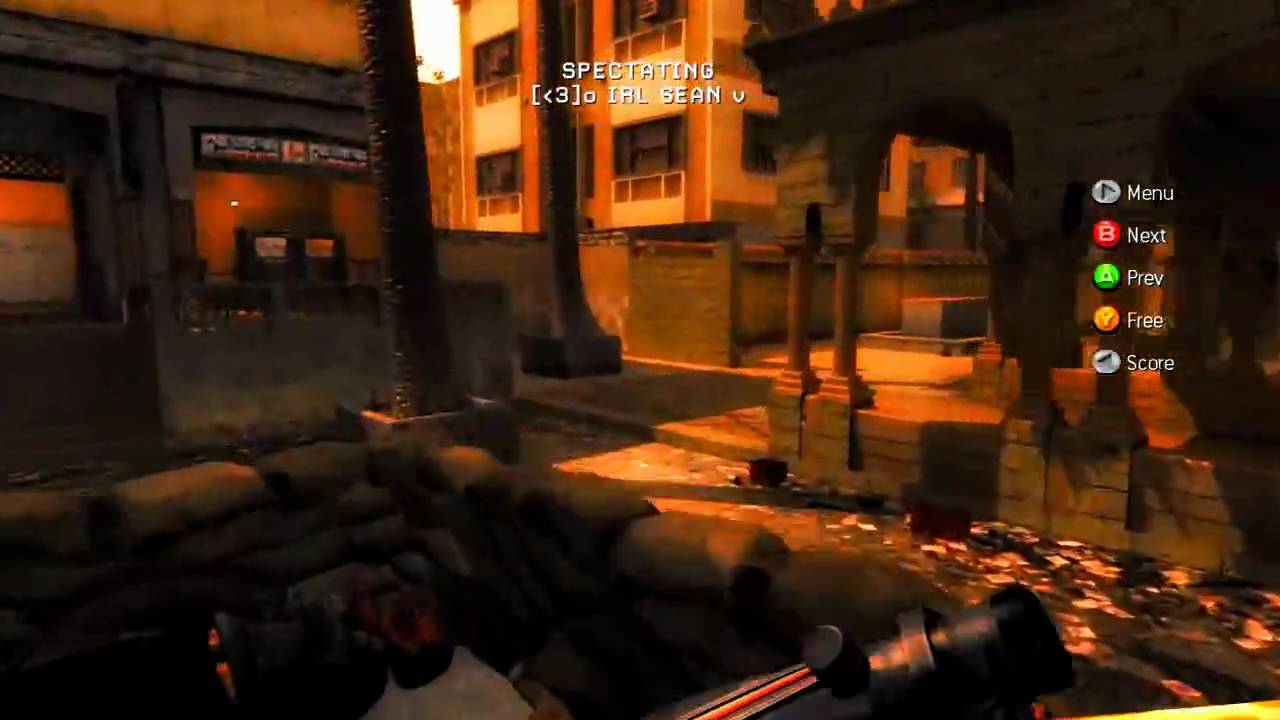 Triple bounce no scope on cod 4 - YouTube