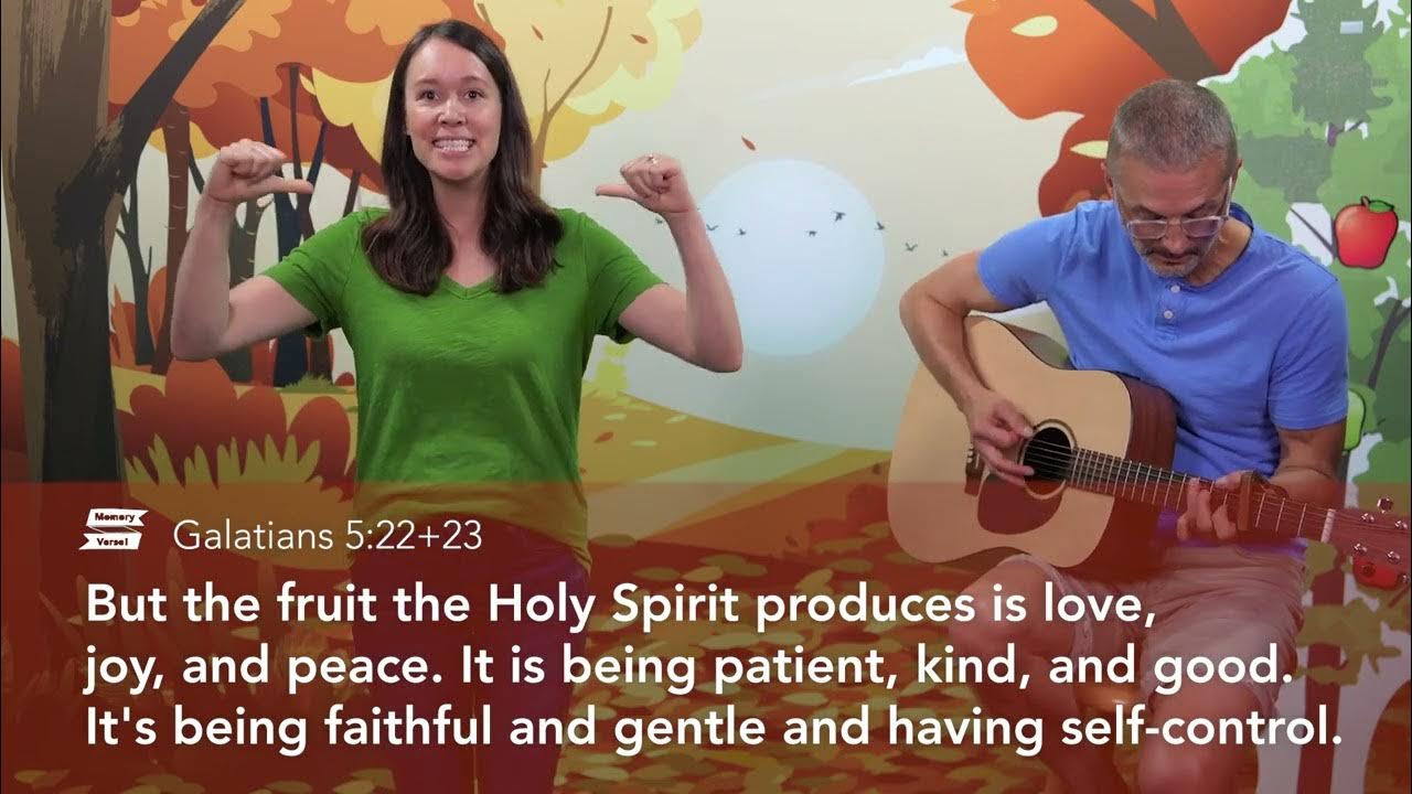 Galatians 5:22-23 | Memory Verse Song | Kid-O-Deo - YouTube