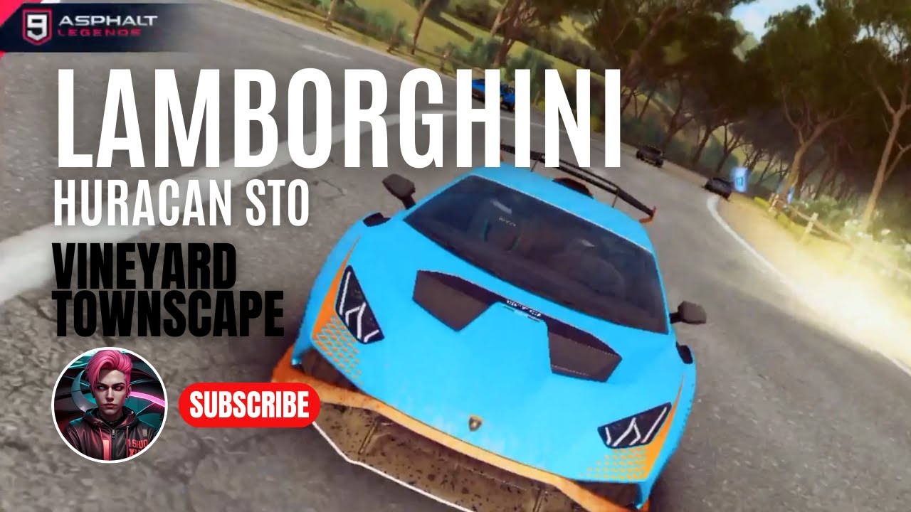 Blazing Trails with the Lamborghini Huracan STO: Asphalt 9 Vineyard ...