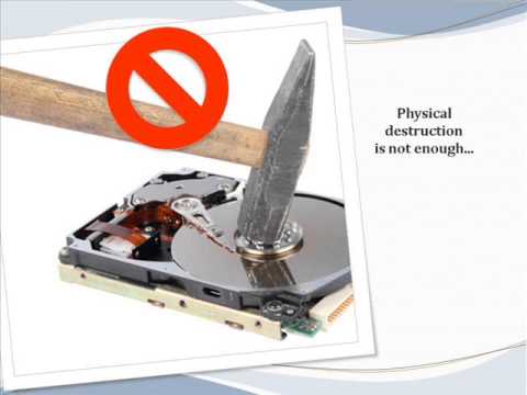 WHY DEGAUSS with a degausser from Data Security Inc. - YouTube