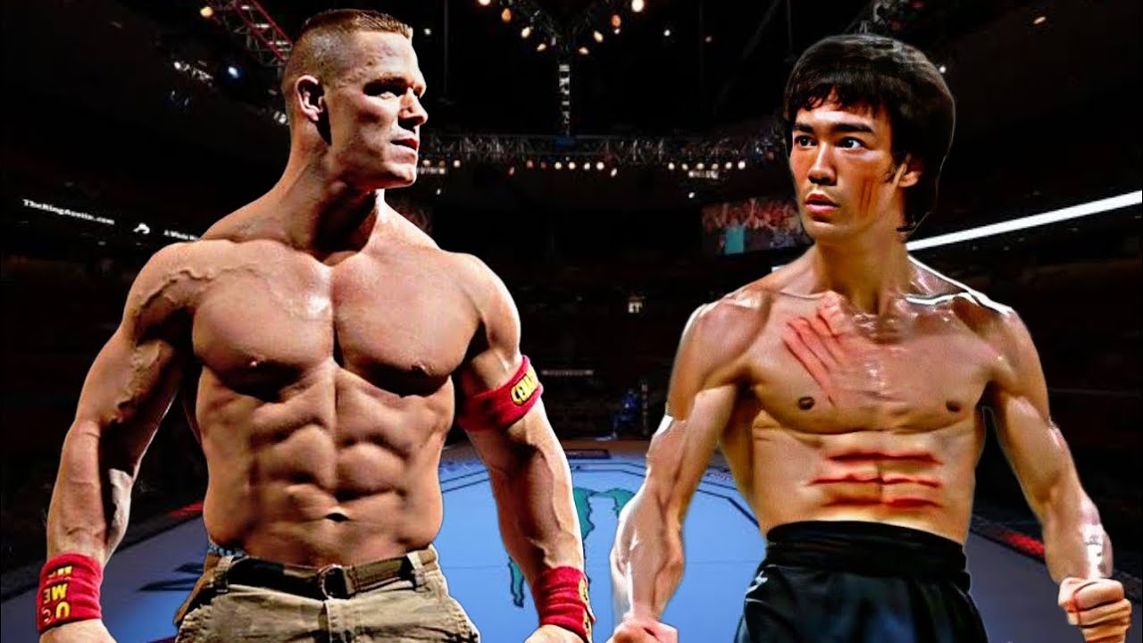 BRUCE LEE VS JOHN CENA 😱🔥*WWE WRESTLEMANIA*(EA SPORTS UFC 4) UFC ...