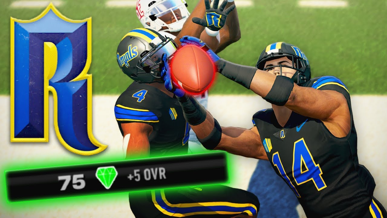 Finding Our 1st GEM! NCAA 14 Teambuilder Dynasty | Riverside Royals ...