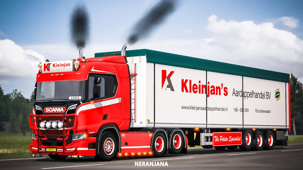 Exhaust Smoke for SCS Trucks & AI Traffic | ETS2 Mods v1.39 - YouTube