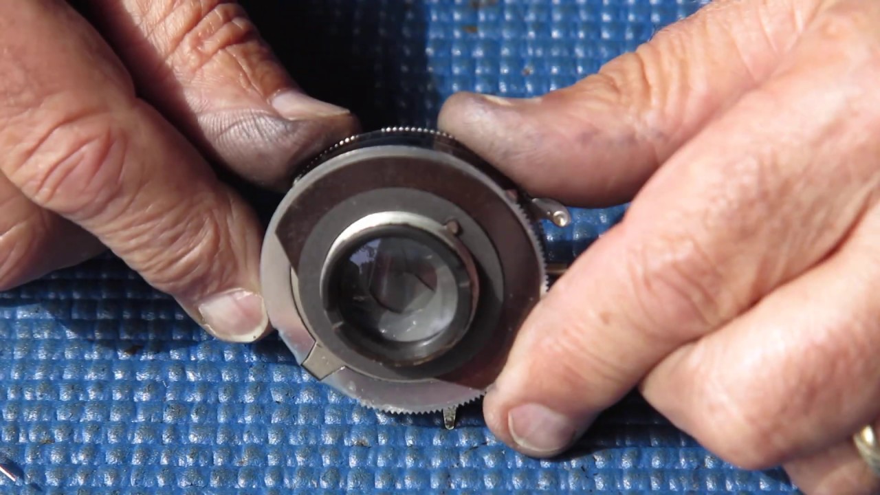 Zeiss Ikon Ikonta Synchro Compur shutter part 01 - YouTube