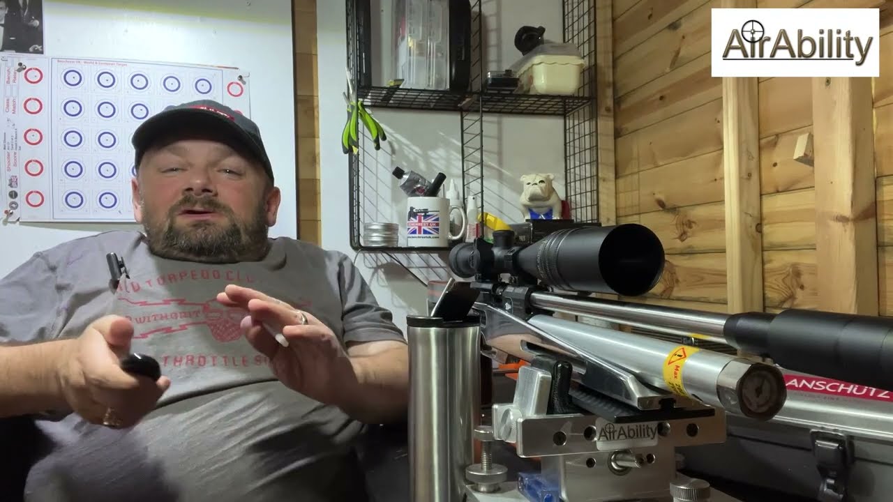 27. Shooting in the Wind 25m Benchrest Air Rifle - YouTube