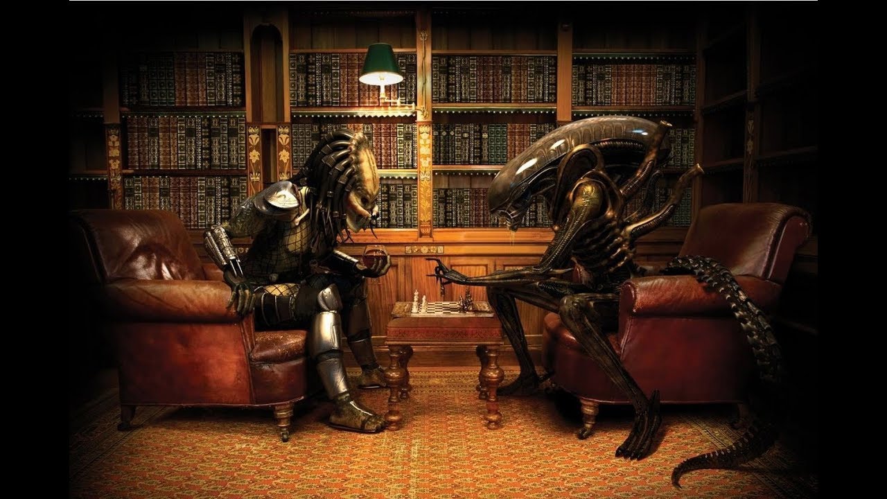 Aliens vs. Predator part 3 (fighting Predator as Alien!) - YouTube