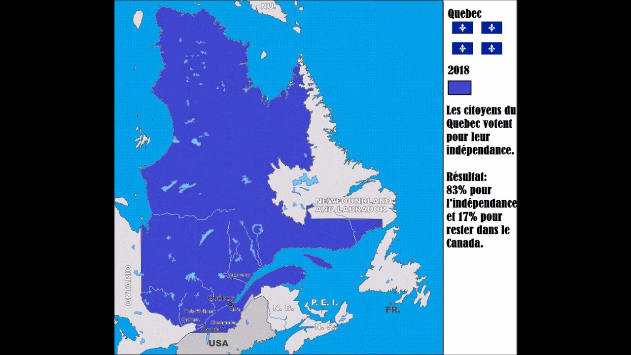 HISTOIRE ALTERNATIVE DU QUEBEC (petite vidéo d'été) - YouTube