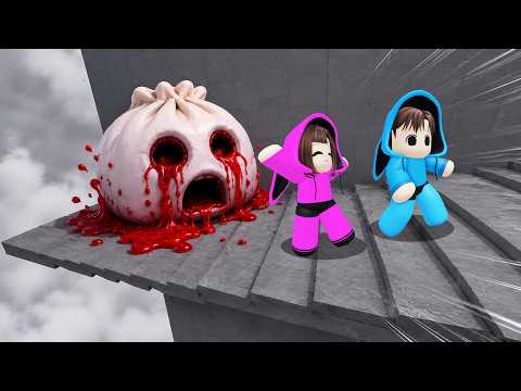 Popo Dan Mimi Ajak Kak Yuta, Mio Dan Baby Celine Untuk Naik Ke Tower Squishy Dumplings || ROBLOX