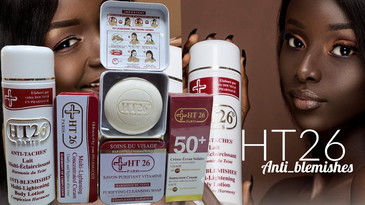 HT26 Anti-blemishes Multi-Lightening body Lotion - YouTube