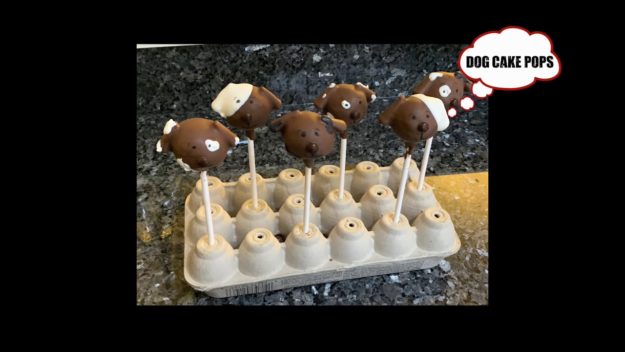 How to: Cake Pops (Puppy Edition) - YouTube