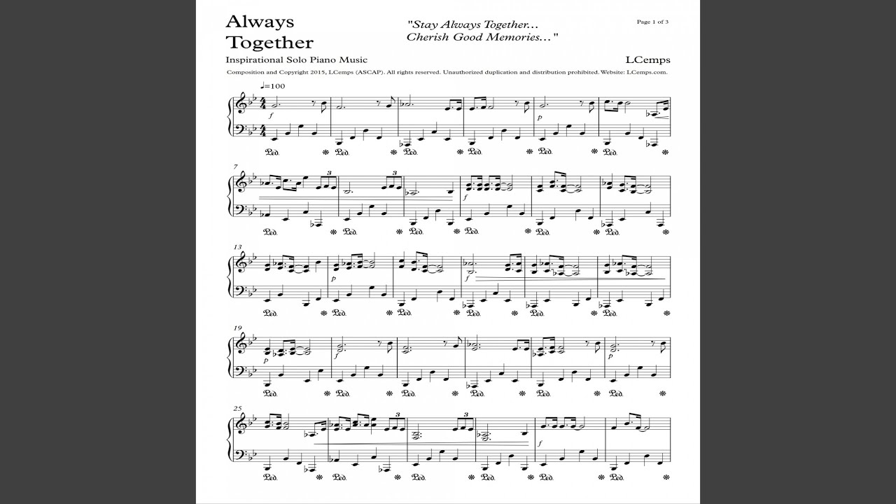 Always Together - YouTube