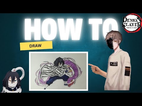 How to draw obanai || Easy way || draw with me #obanai #drawing # ...