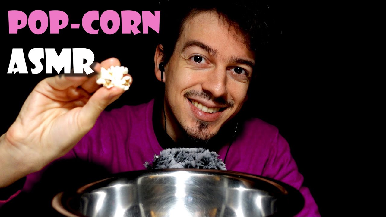 ASMR MUKBANG POP CORN (Crunchy Sounds, Eating Sounds) No Talking (ITA ...