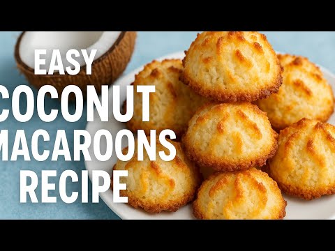 Coconut Macrones Recipe without Oven|Coconut Macrones bnany ka tariqa🥰🥰 ...