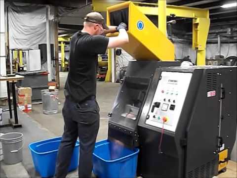 Stokkermill Wire Granulator Demo (Part 2) - YouTube