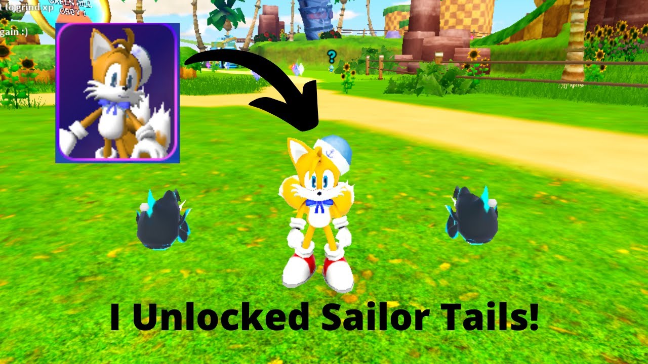 I Unlocked Sailor Tails! (Roblox) - YouTube