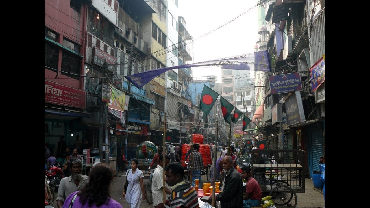Dhaka Walking Tour ||| Old Dhaka Walking Tour - YouTube