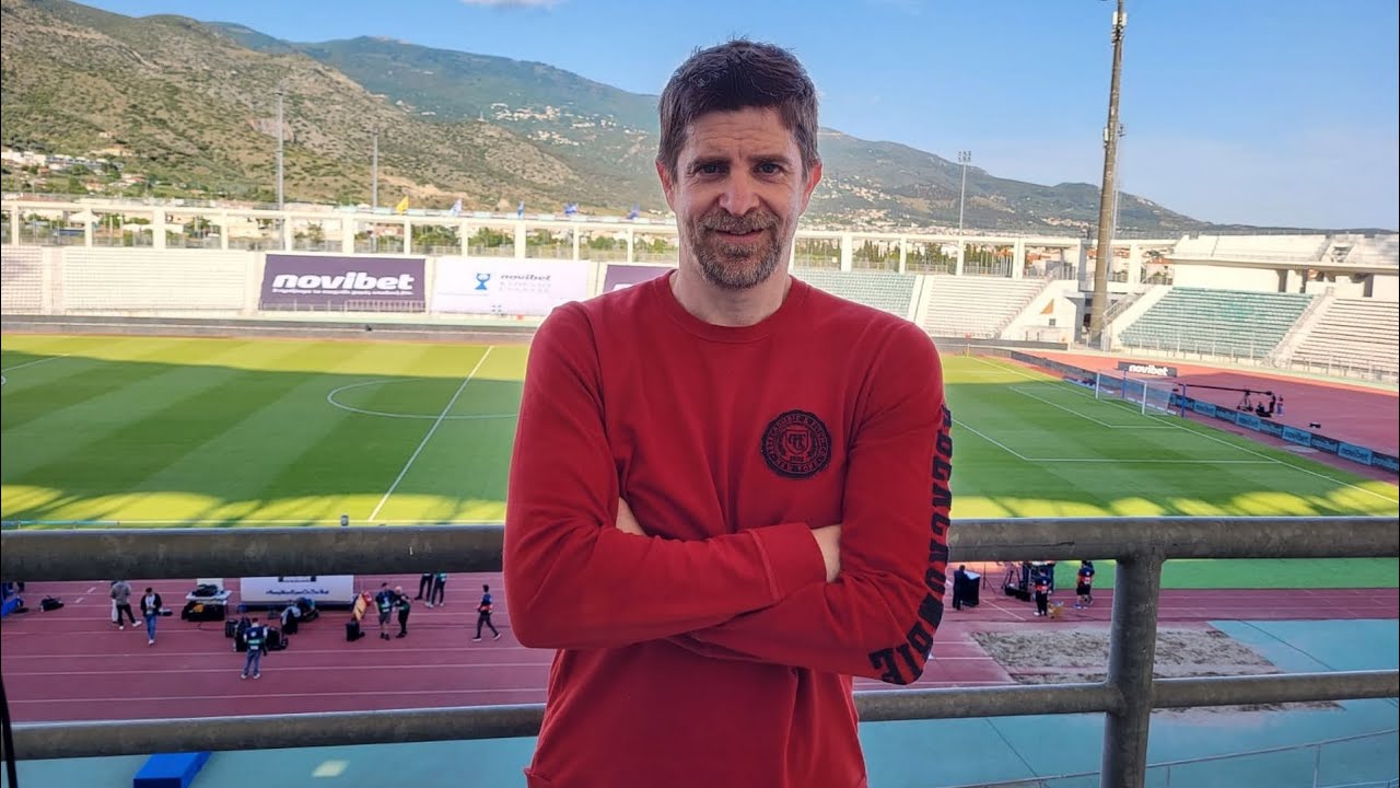 Ο Παντελής Διαμαντόπουλος και το SPORT24 στο Πανθεσσαλικό πριν από το ...