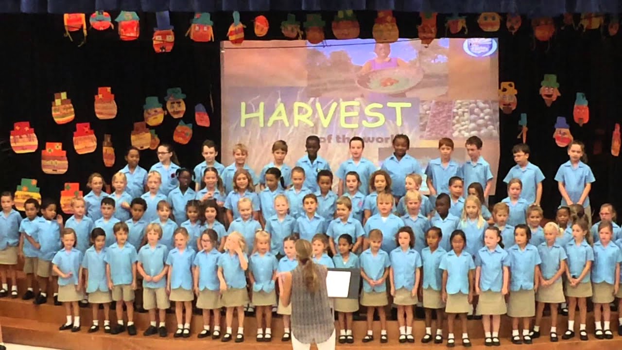 Cayman Prep Choir Harvest Assembly - YouTube