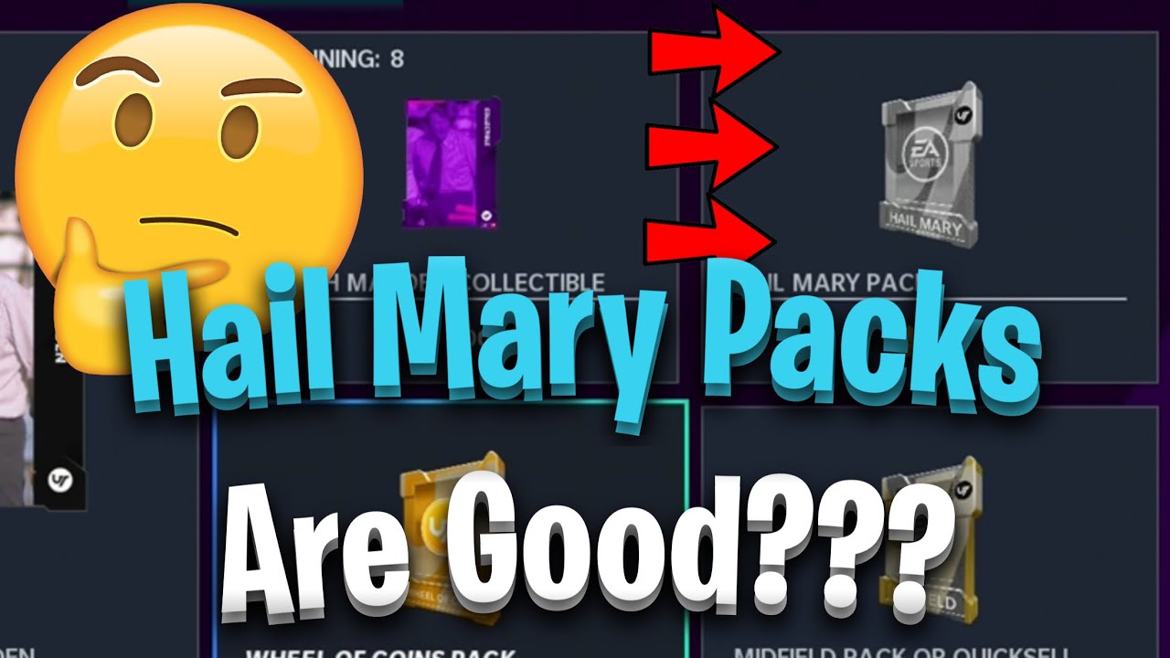 Madden 21 Hail Mary Pack Opening - YouTube