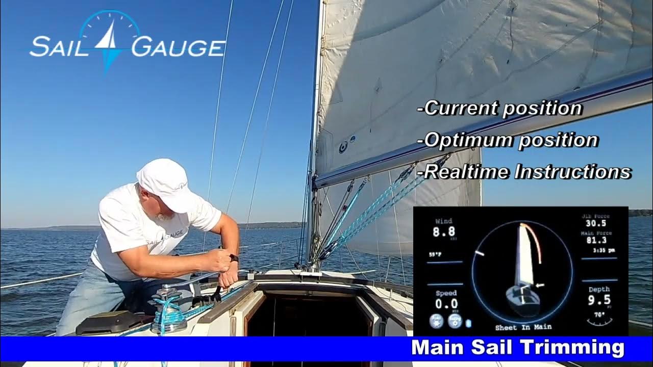 2023 SailGauge Main Sail Demo - YouTube