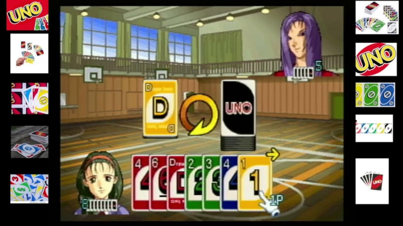 Uno DX 2 Player 1 Round Game - YouTube