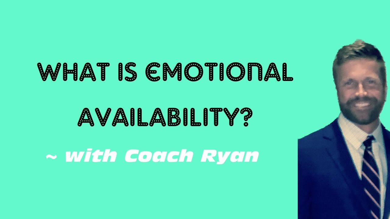 What is emotional availability? - YouTube