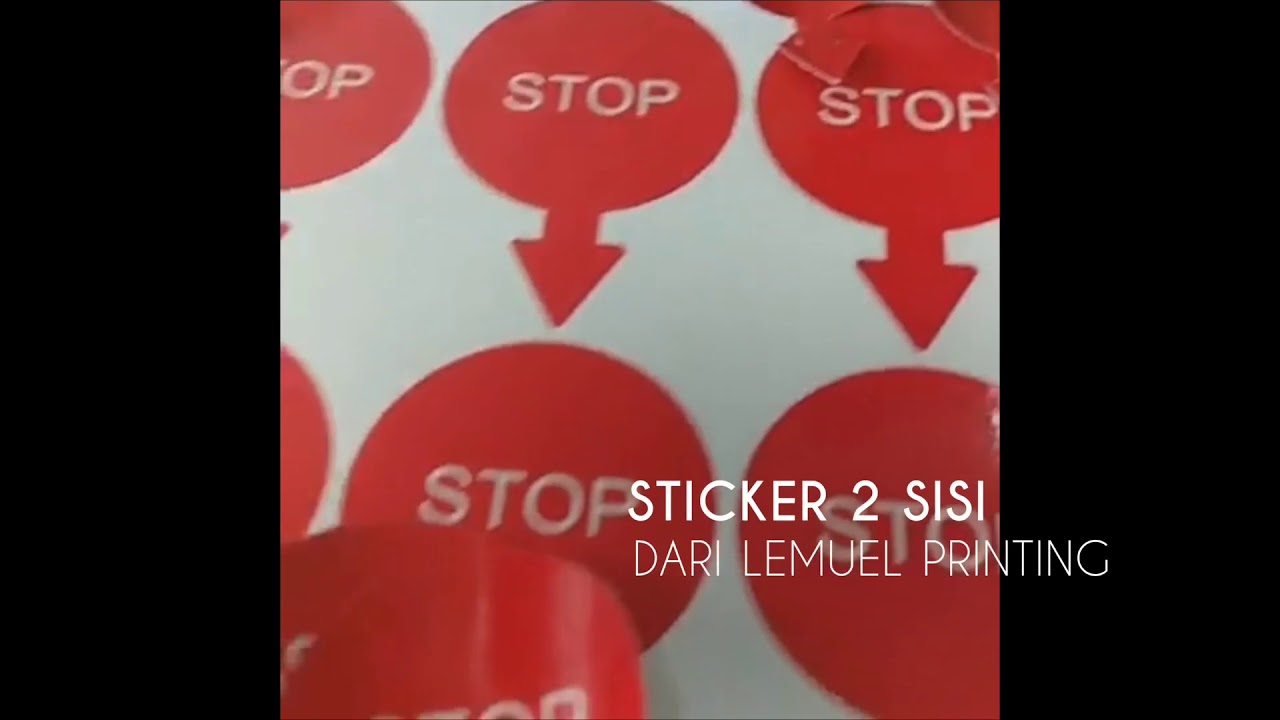 Sticker 2 Sisi Kustom - YouTube