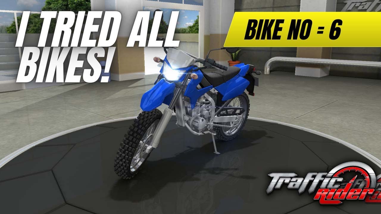 I TRIED ALL BIKES IN TRAFFIC RIDER | BIKE NO . 6 | [ INFINIX GT 20 PRO ...