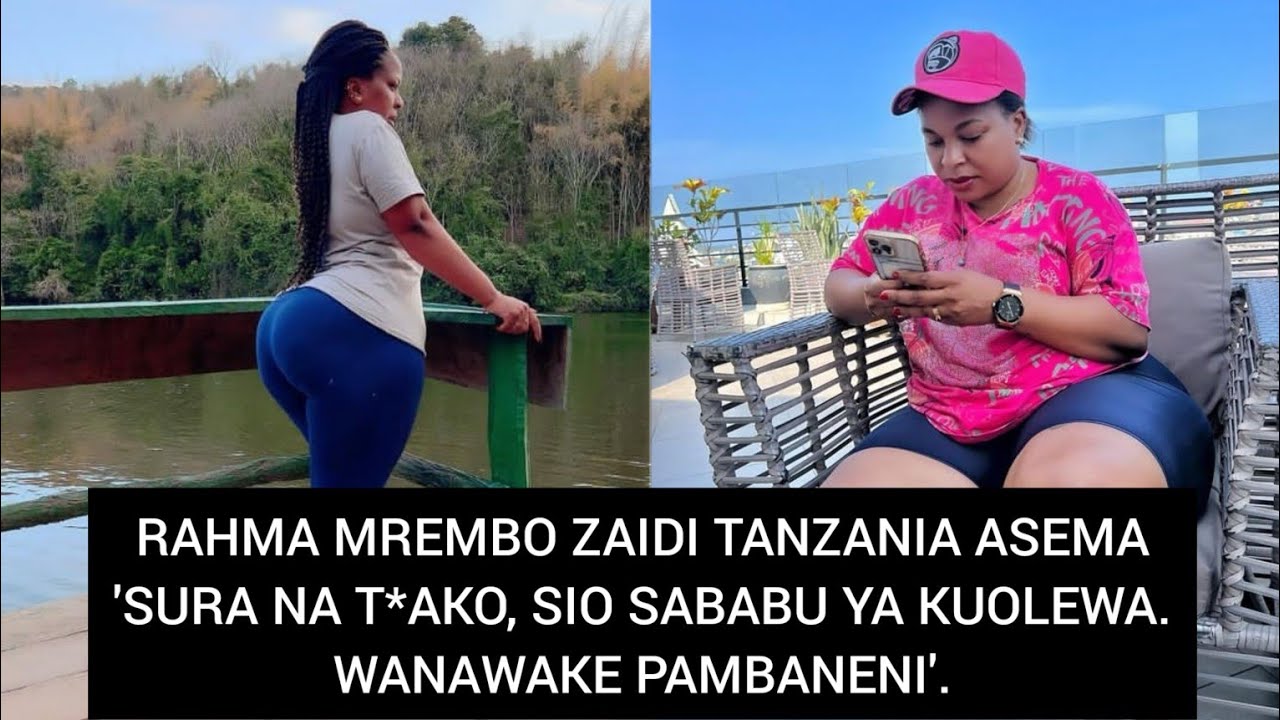 RAHMA: Wanawake wenye MAKALIO makubwa/ Tumieni akili/ Mtaachwa kila ...