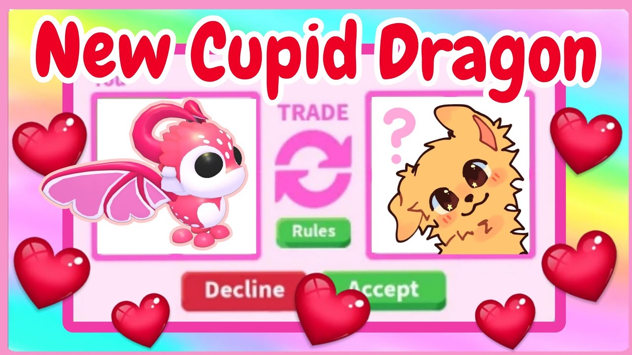 What People Trade For The New Cupid Dragon In Adopt Me 💕💝 - YouTube