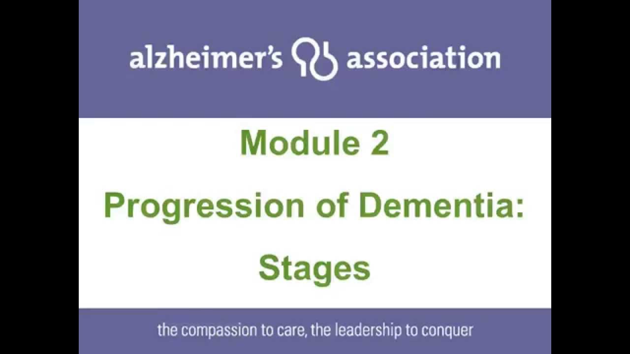 Module 2 - Progression of Dementia: Stages - YouTube