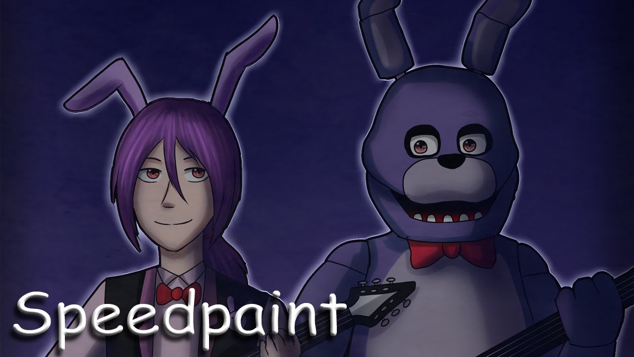 FNAF Bonnie - Fanart - YouTube