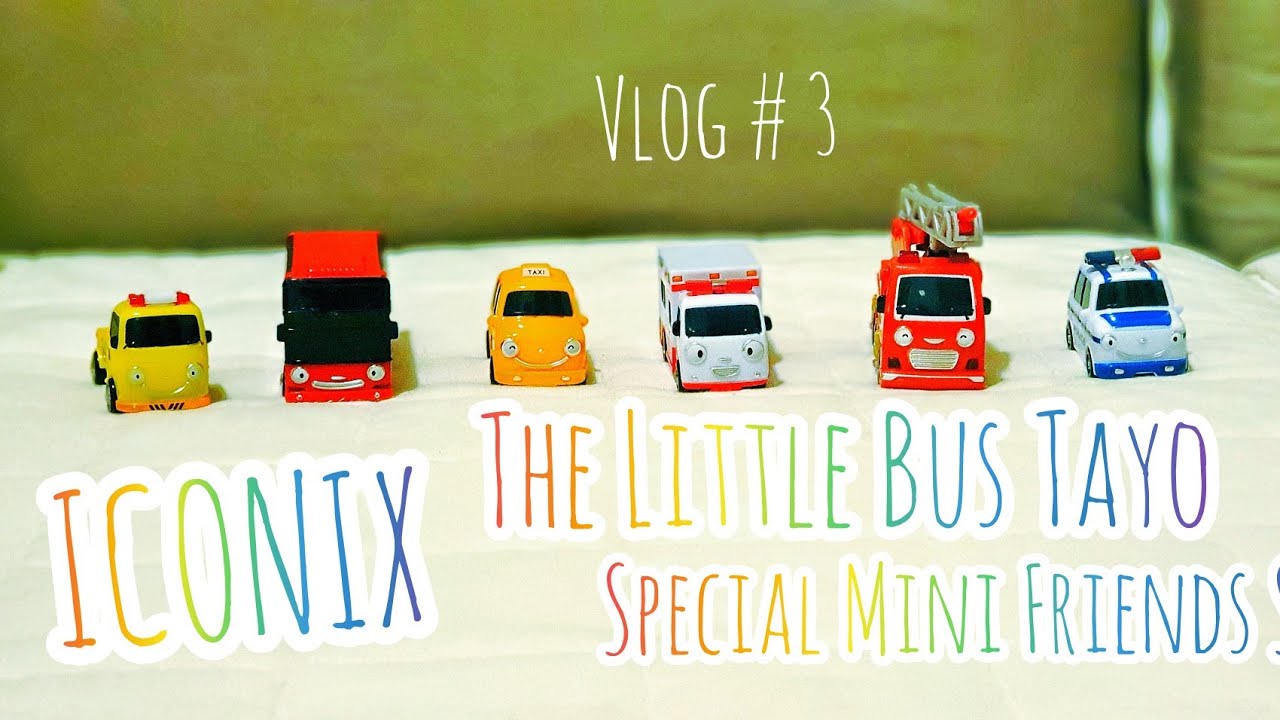 Unboxing and Review: ICONIX The Little Bus Tayo Special Mini Friends ...